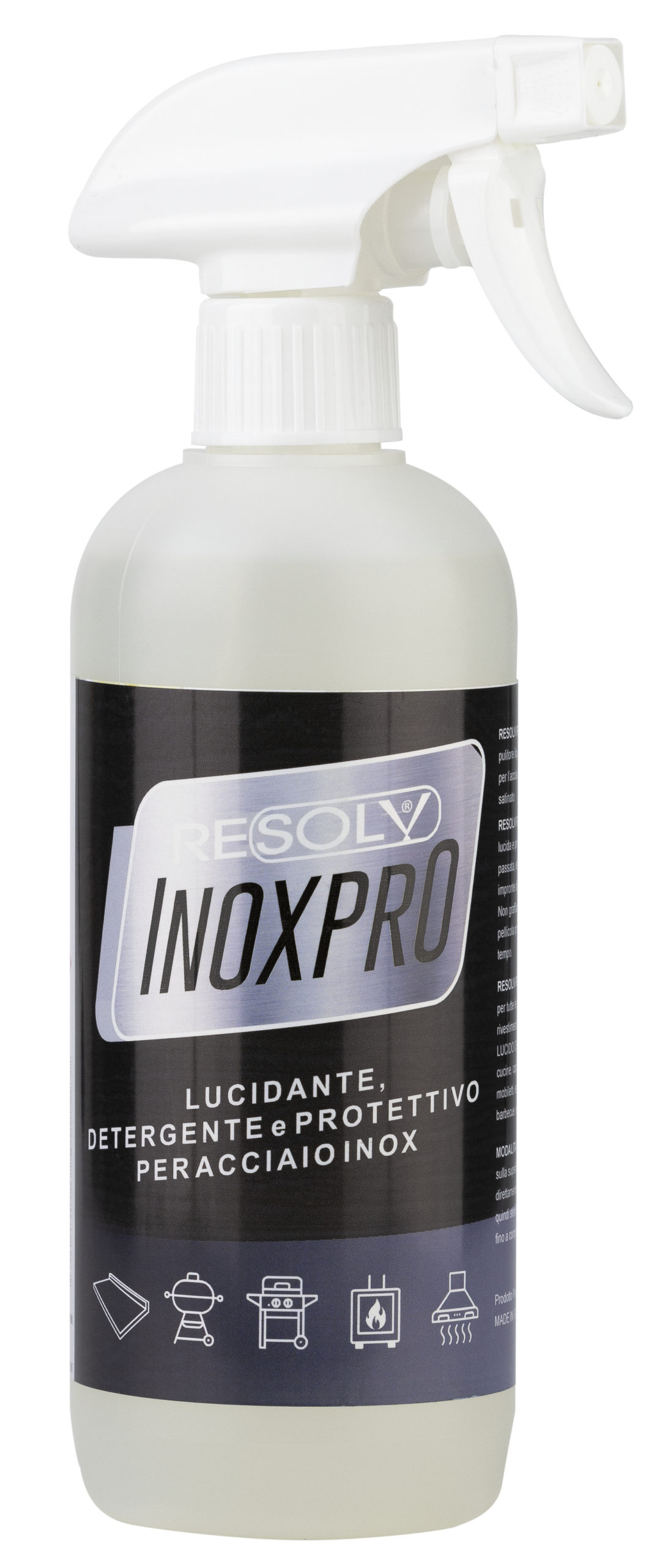 Esseci Clean 1165-4 REINOX PRO PULITORE ACCIAIO INOX LT1 E ML 500 ...